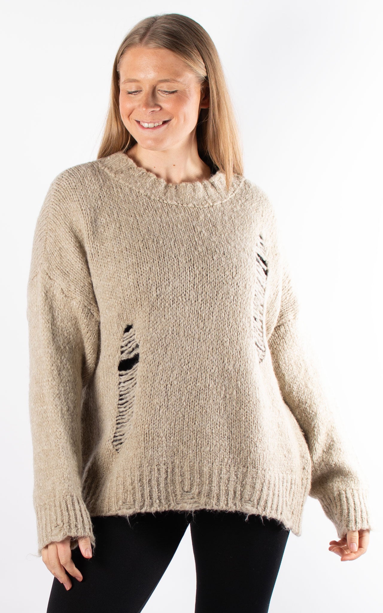 Daisy Jumper | Taupe – Room Lytham