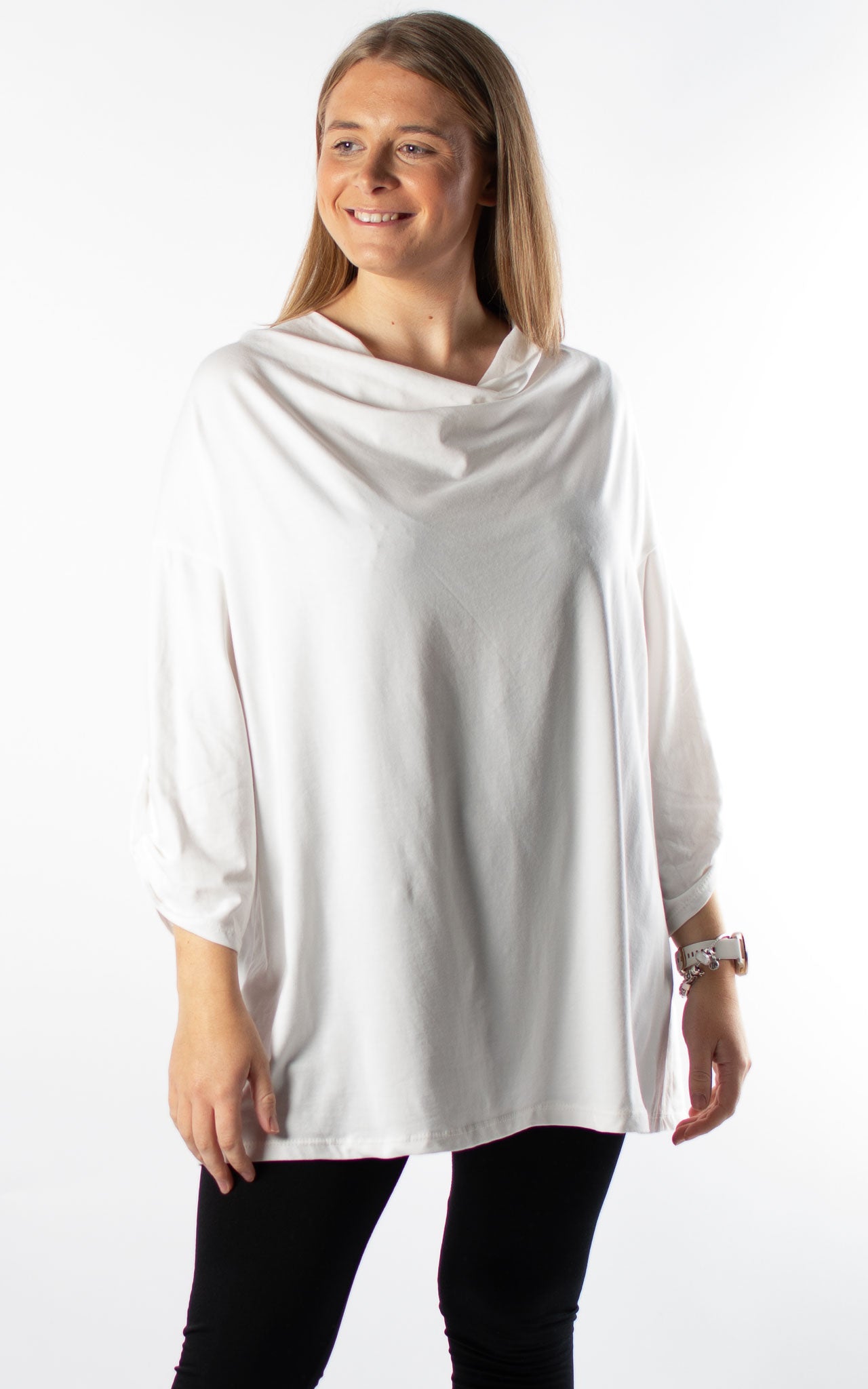 Taylor Cowl Neck | Cream – Room Lytham